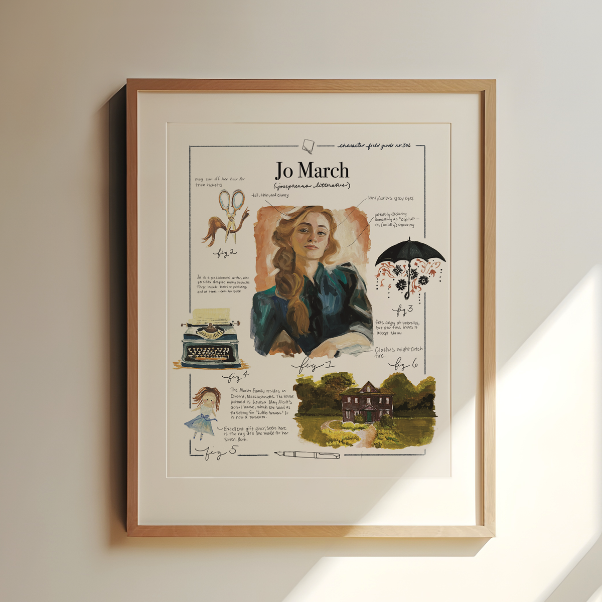 Jo March, 8x10 | Carrington Moore Studio | Local Seattle Artist